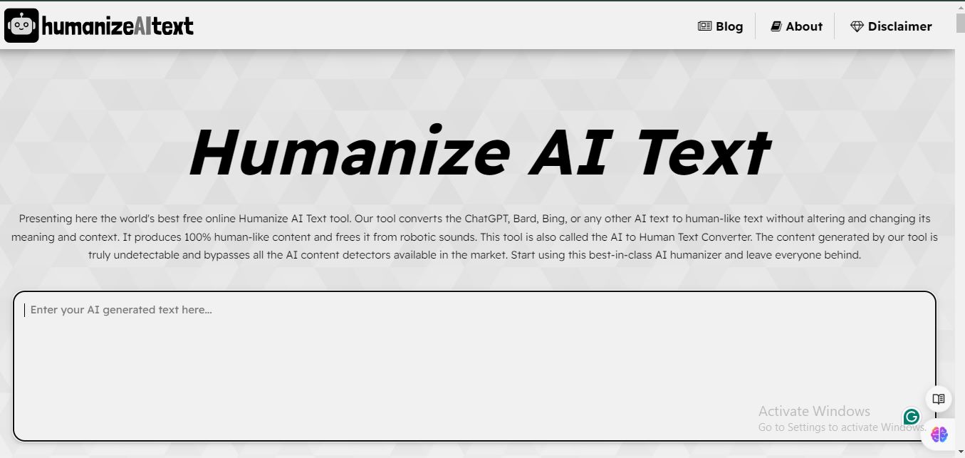 Humanize AI Text – Best Humanize AI Text Detector Tool
