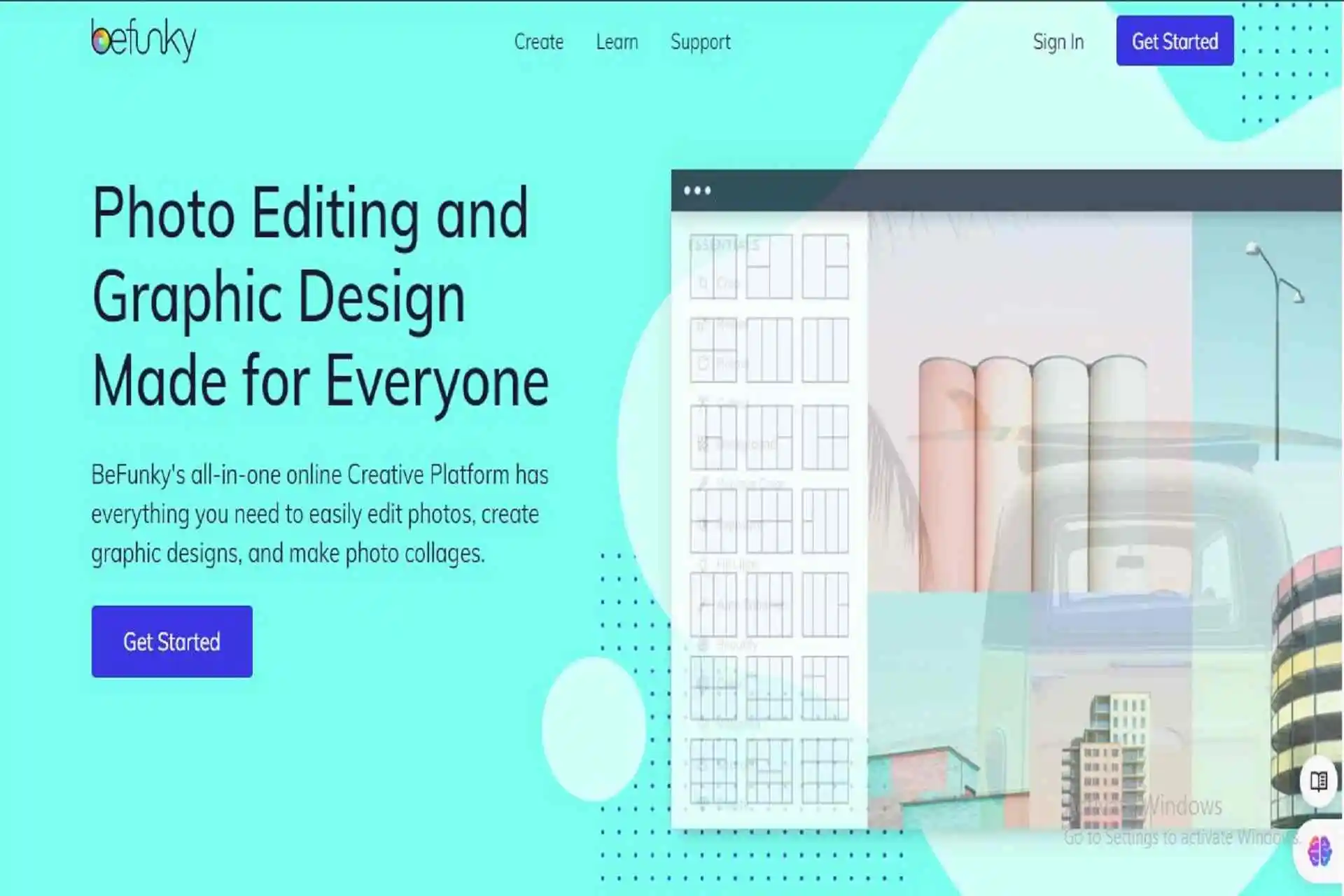 BeFunky – AI Photo Editing Tool
